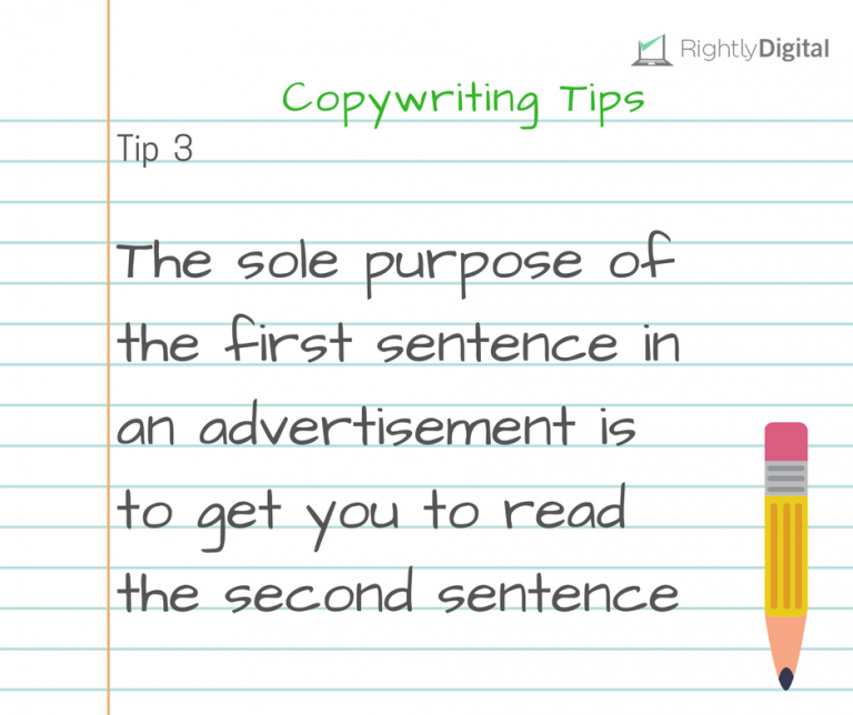5 Copywriting Tips That Every Marketer Should Know - Rightly Digital